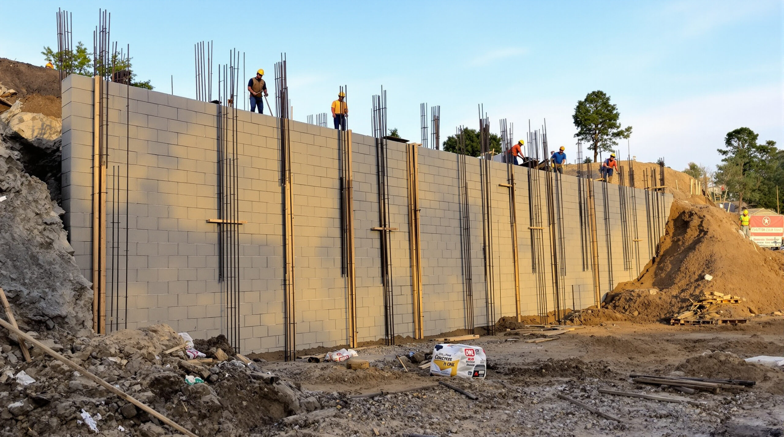 Mur De Soutenement Beton Prefabrique Prix